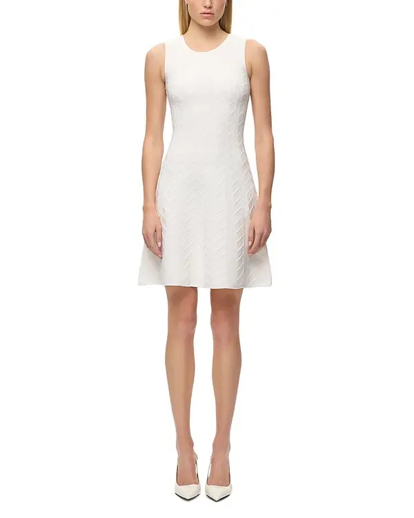 Herve Leger The Bryn Dress - Alabaster