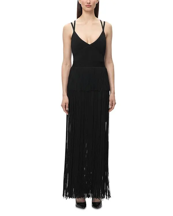 Herve Leger The Holly Gown - Black