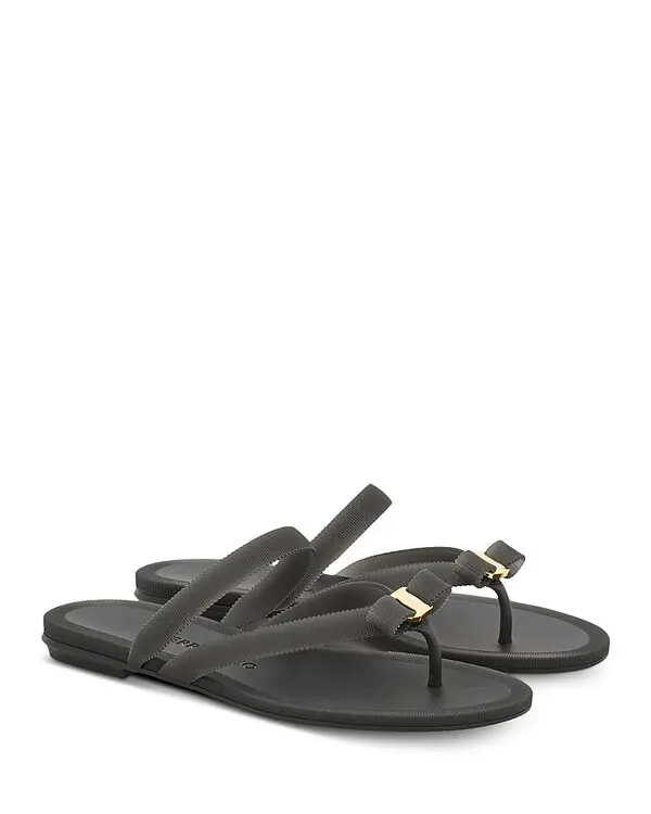 FERRAGAMO Jealsatpu Semitras Sandals - Nero