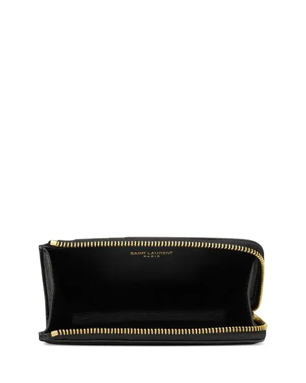 Saint Laurent Jamie Zip Card Case