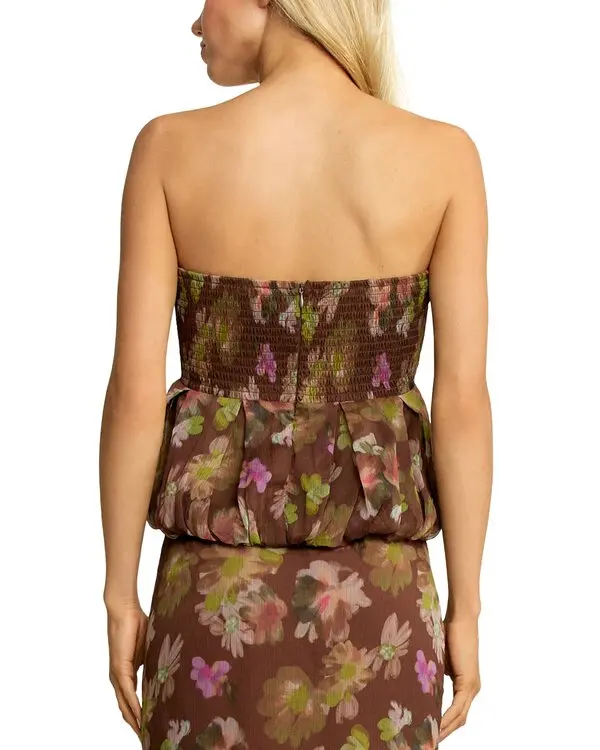 ELEVATOR DISCO Capulet Printed Tube Top