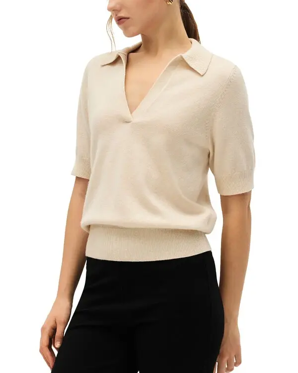 ELODIE THE LABEL Idalia Short Sleeve Knit Top