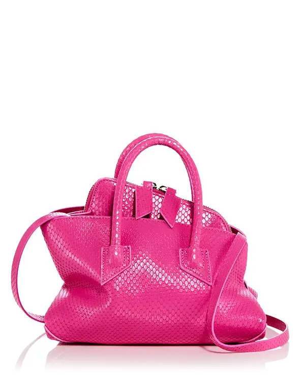 Attico La Passeggiata Mini Handbag - Fuchsia