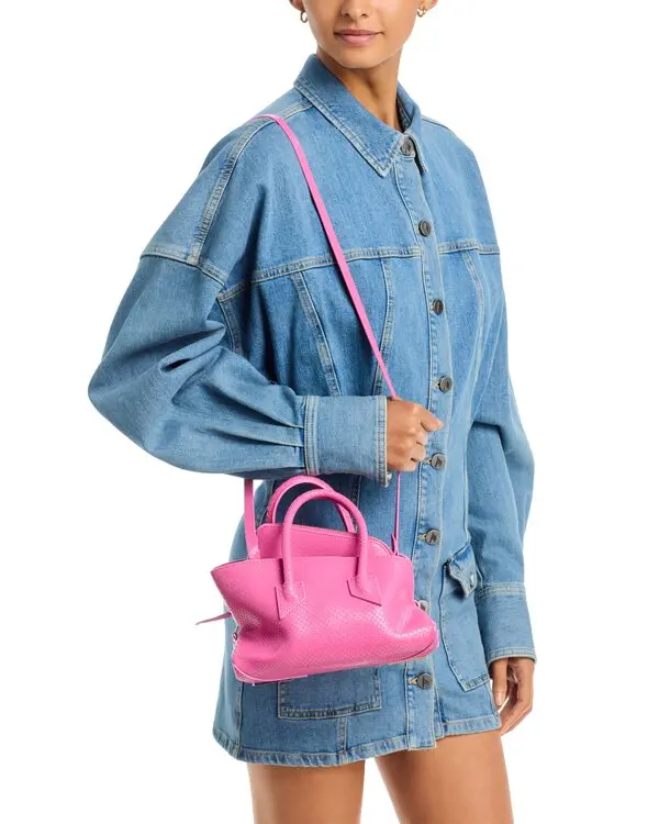 Attico La Passeggiata Mini Handbag - Fuchsia