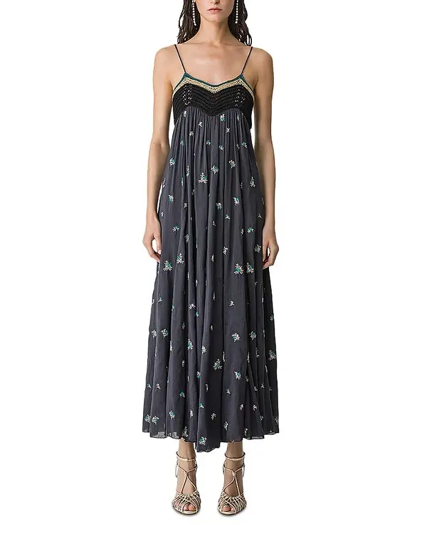 FORTE_FORTE Voile Bustier Dress