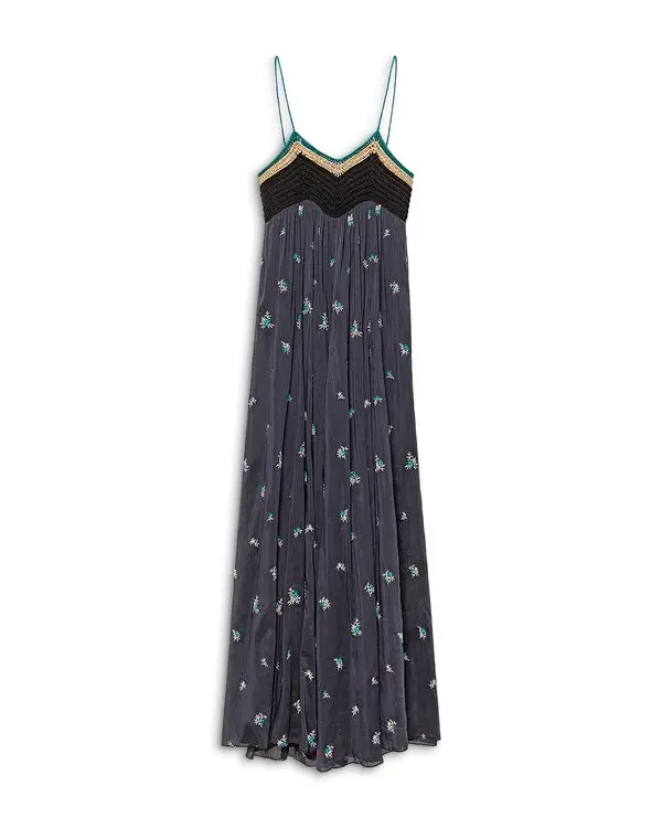 FORTE_FORTE Voile Bustier Dress