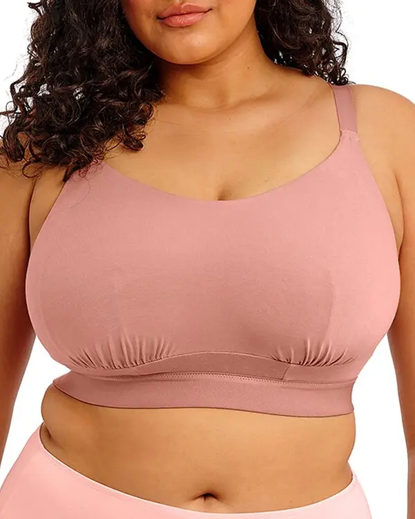Elomi Downtime Wireless Bralette - Ash Rose