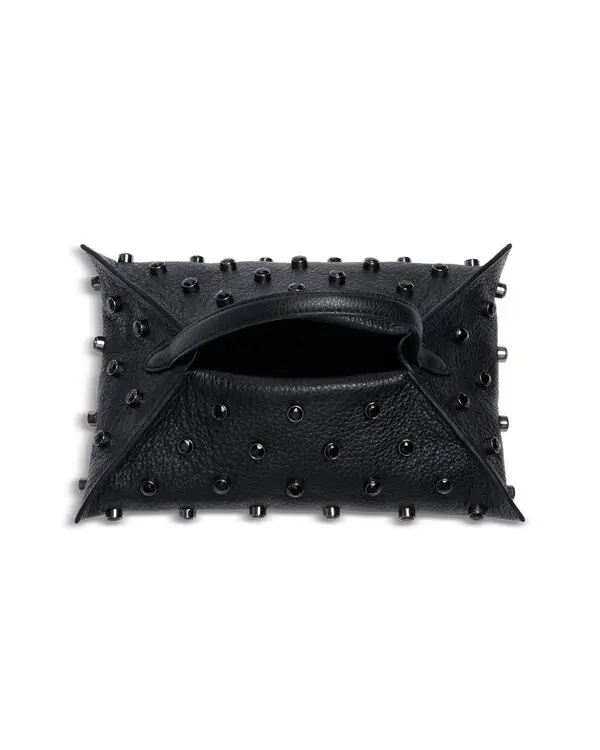 Altuzarra Origami Crystal Baguette Bag - Black/black