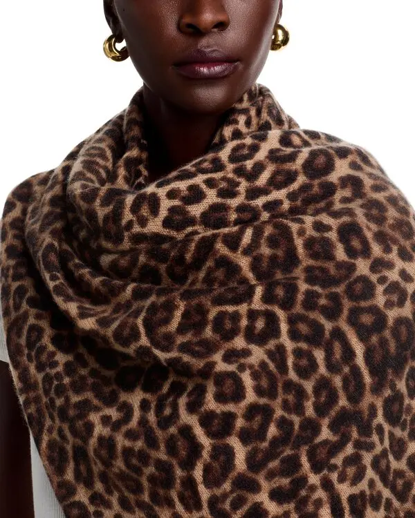 Bloomingdale'S Animal Travel Cashmere Wrap, Exclusive