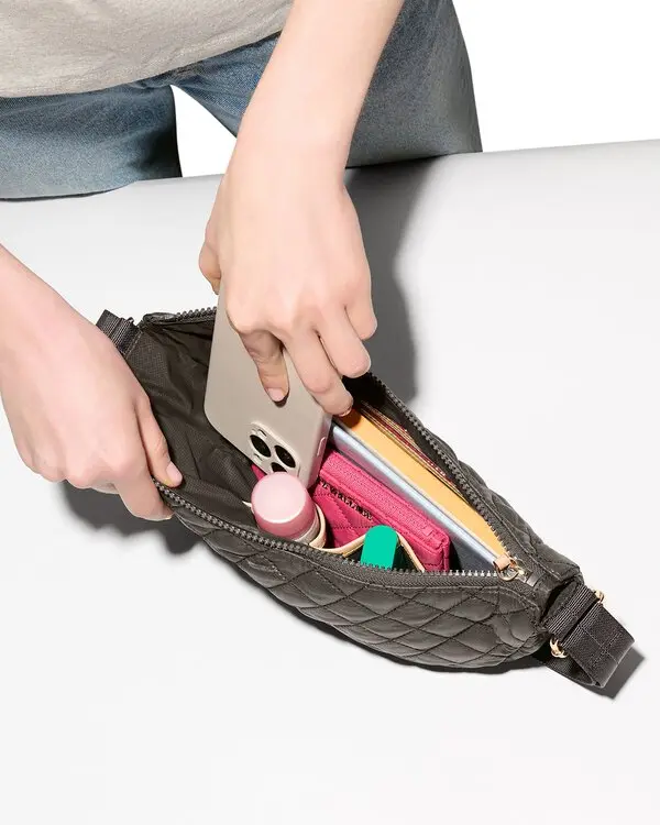 Mz Wallace Metro Small Quilted Smile Bag