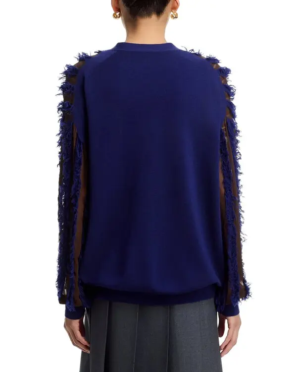 ZANKOV Fringe Cardigan