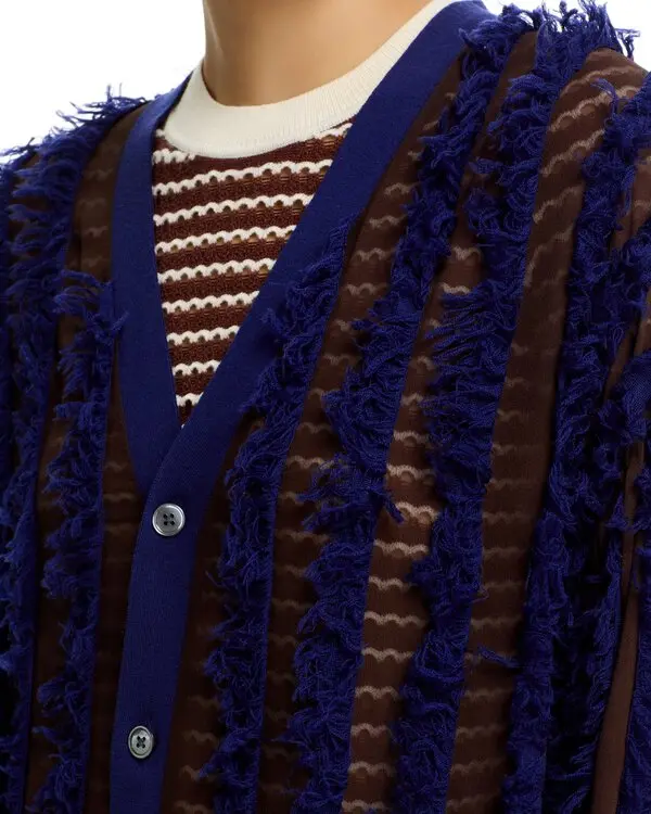 ZANKOV Fringe Cardigan
