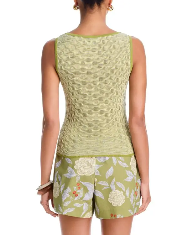 Tanya Taylor Charlisa Textured Knit Top