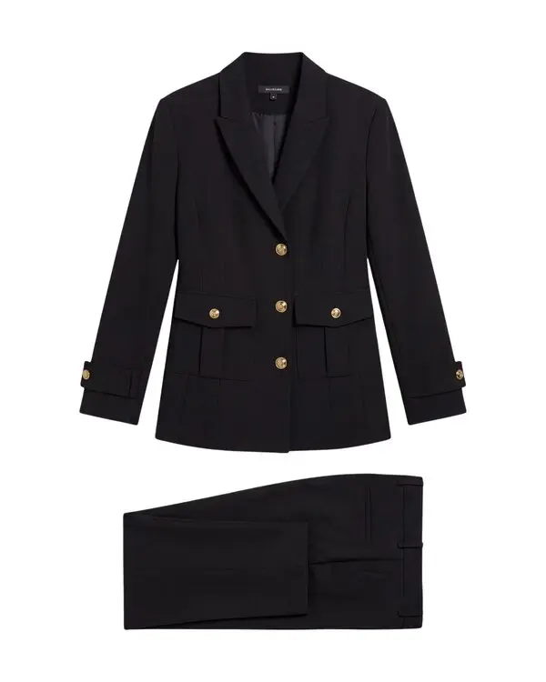 Karen Millen Military Single Breasted Blazer
