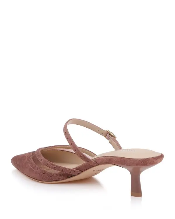 L'Agence Shelbie Pumps - Hazel Suede