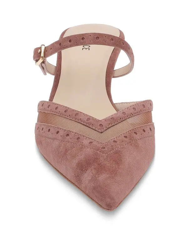 L'Agence Shelbie Pumps - Hazel Suede