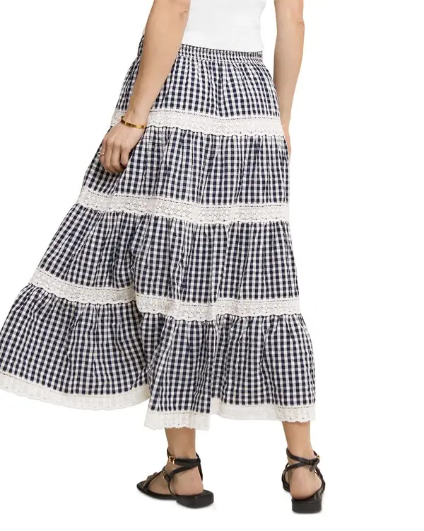 NOBODY'S CHILD Leonor Tiered Skirt