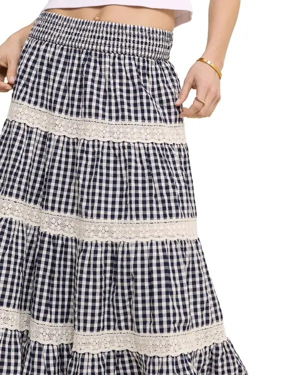 NOBODY'S CHILD Leonor Tiered Skirt