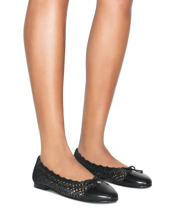 Tory Burch Cap Toe Ballet Flats
