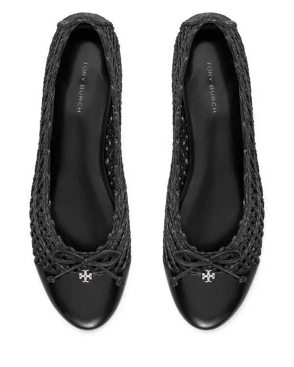 Tory Burch Cap Toe Ballet Flats