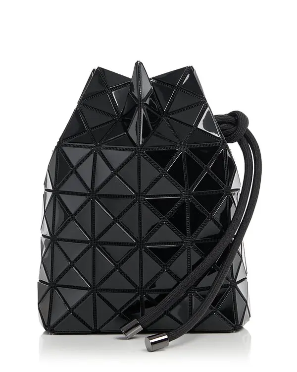 Issey Miyake Wring Drawstring Shoulder Bag - Black