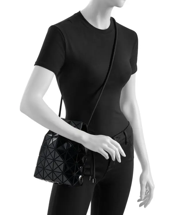 Issey Miyake Wring Drawstring Shoulder Bag - Black