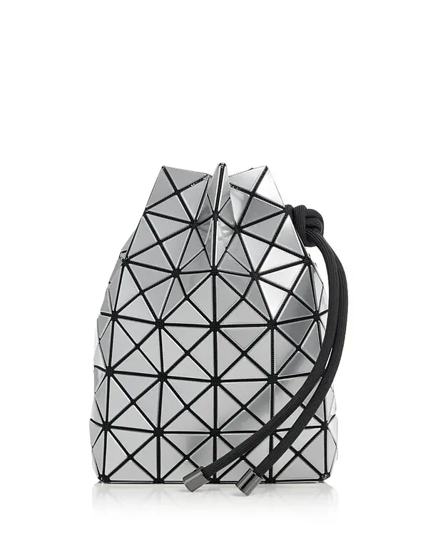 Issey Miyake Wring Drawstring Shoulder Bag - Silver