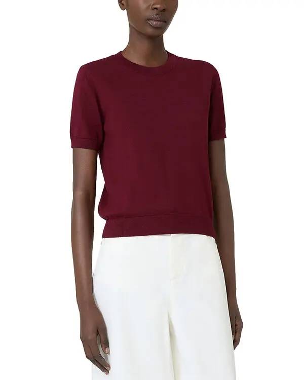 Max Mara Smmgiulietta Crewneck Sweater - Dark Red