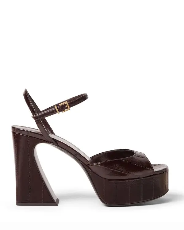Fendi Missina Lucida Platform Sandals