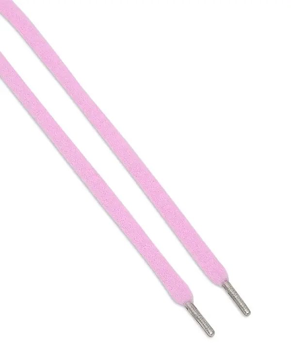 GOLDEN GOOSE Kit Puffy Lace And Silver Metal Final With Logo Laces - Rosa Bubblegum
