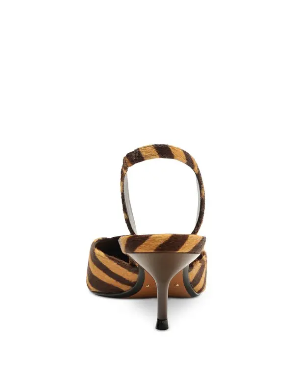 Schutz Paola Animal Print Calf Hair Pumps