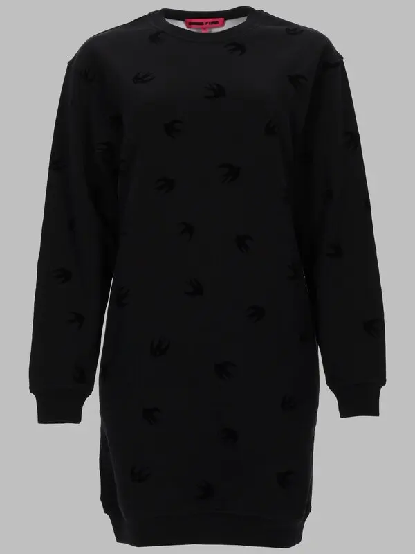 Alexander McQueen Mini Dress With All-over Print