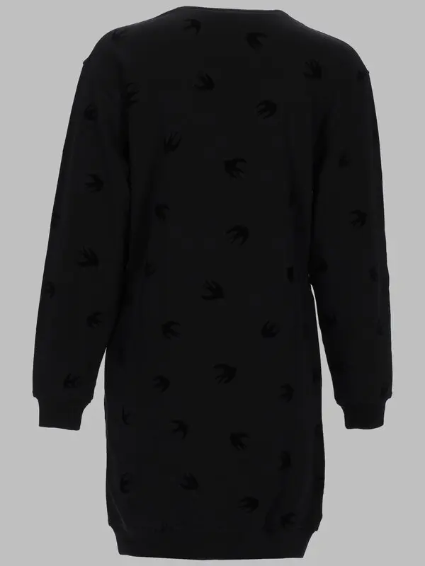 Alexander McQueen Mini Dress With All-over Print