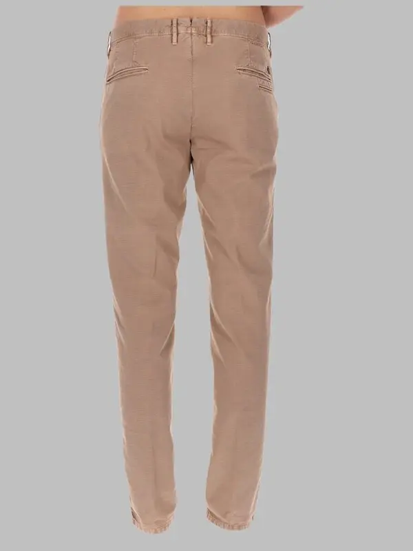Incotex Patch Logo Tailored Pants