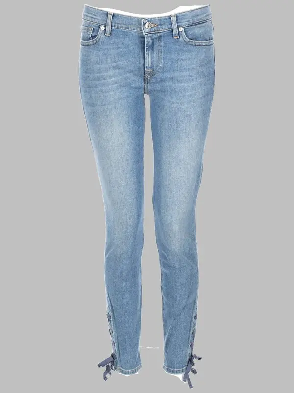 7 For All Mankind Jeans In Di Cotone
