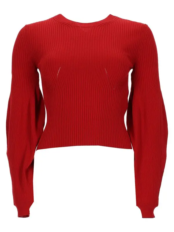 Stella McCartney Ribbed Viscose Knit Top