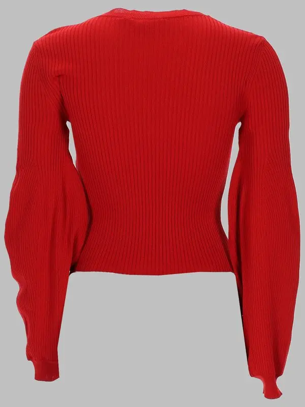 Stella McCartney Ribbed Viscose Knit Top