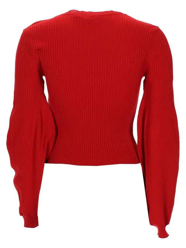 Stella McCartney Ribbed Viscose Knit Top