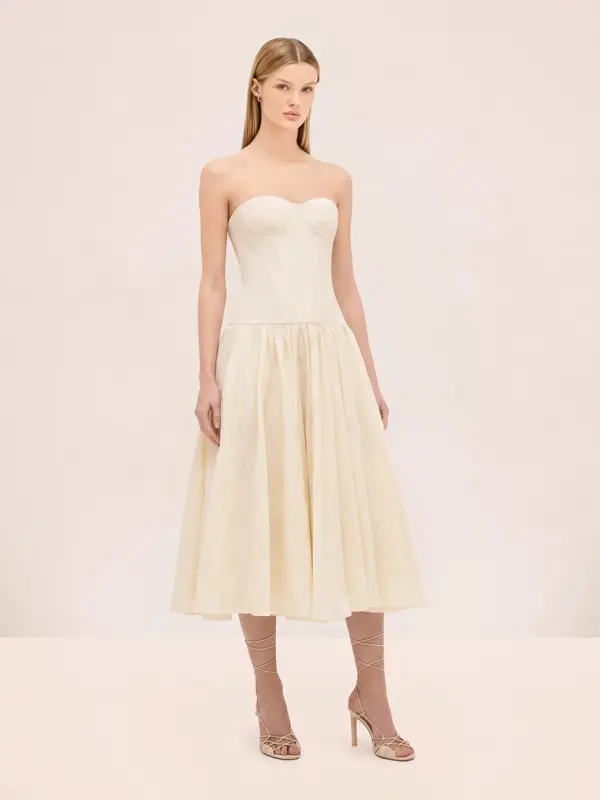 Alexis Samira Dress - Ivory