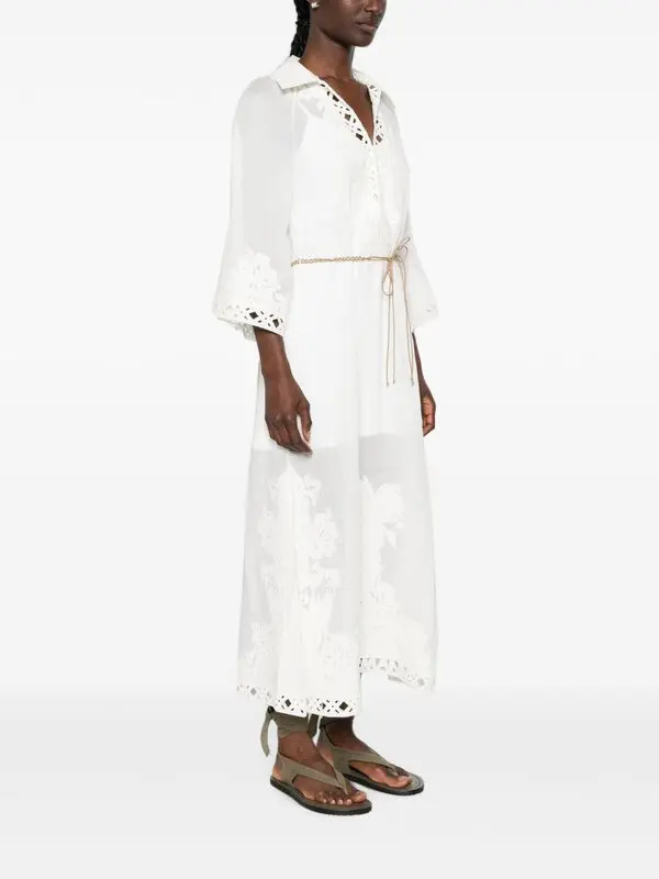 Zimmermann Indra Embroidered Maxi Dress