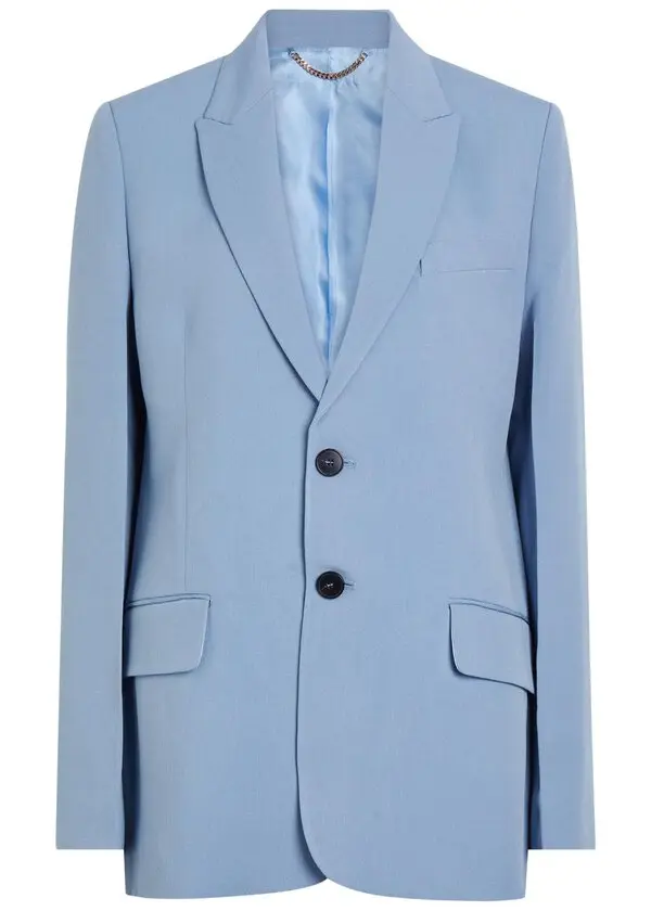 Victoria Beckham Woven Blazer - Grey