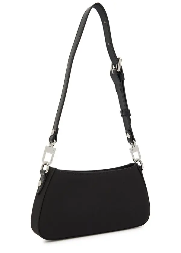 VIVIENNE WESTWOOD Tasha Twill Shoulder Bag - Black