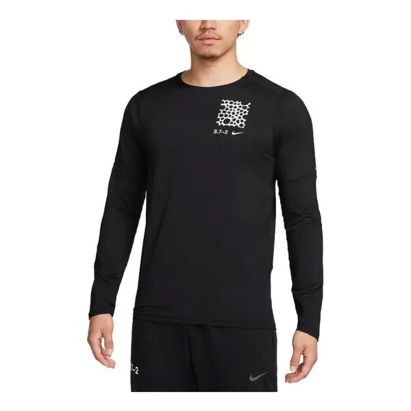 Nike Dri-fit Element Long Sleeve Crew Running T-shirt
