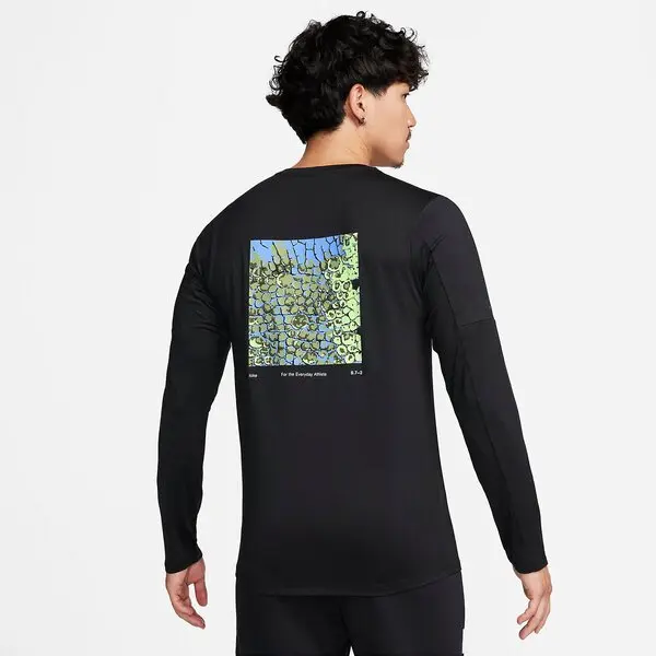 Nike Dri-fit Element Long Sleeve Crew Running T-shirt