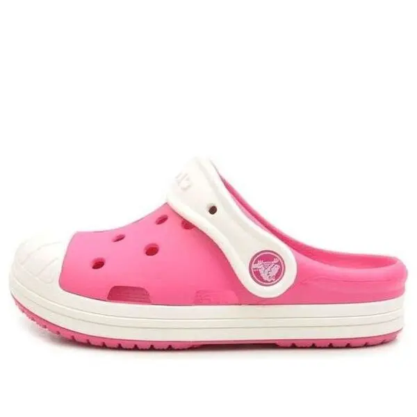 CROCS Small Outdoor Flat Heel Sports Sandals - Pink