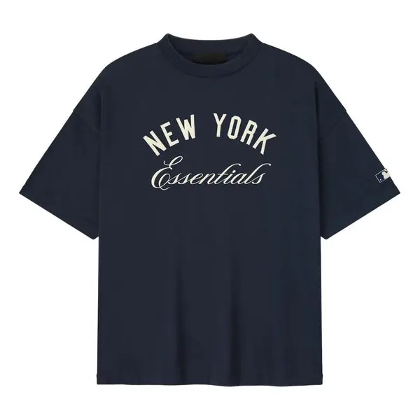 Fear Of God Yankees 90s T-shirt - Dark Sapphire