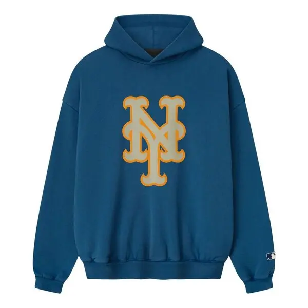 Fear Of God Mets Sport Hoodie - Blue Sapphire