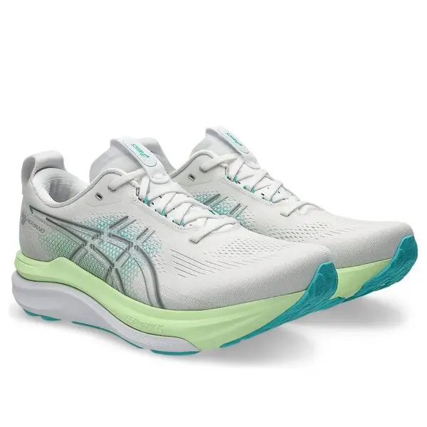 Asics Gel-kayano 33 Athletic Sneakers - White/energy Aqua