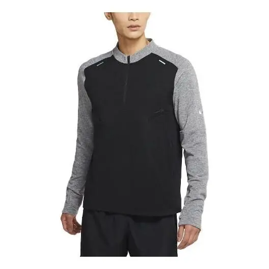 Nike As Nk Rn Dvn Pinnacle Midlay Long Sleeve Top - Black