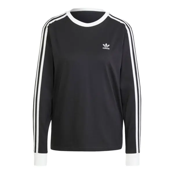 Adidas Adicolor 3-stripes Long Sleeve T-shirt - Black